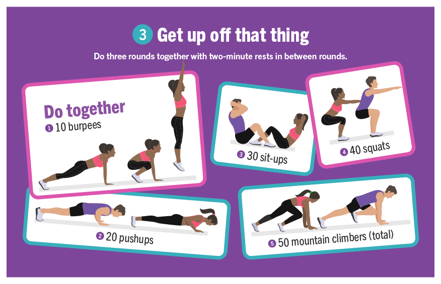 6 couple workouts you can do at home | Blue blog | Wellmark