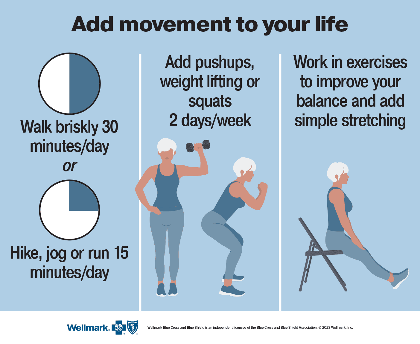 How to start exercising later in life | Blue blog | Wellmark