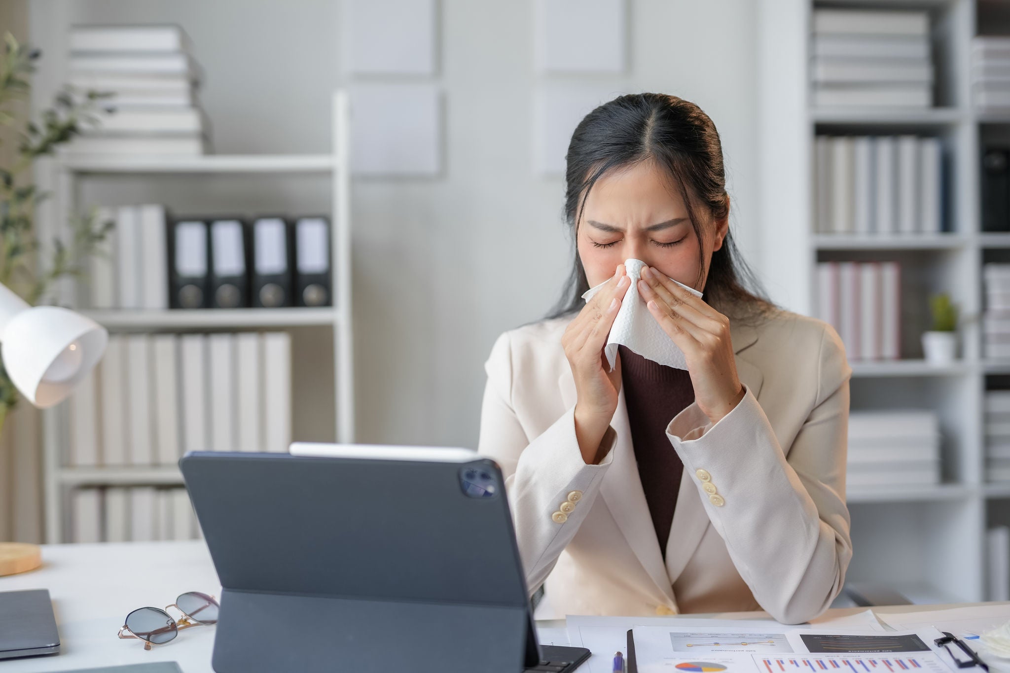 Keep employees healthy during allergy season | Blue@Work blog | Wellmark