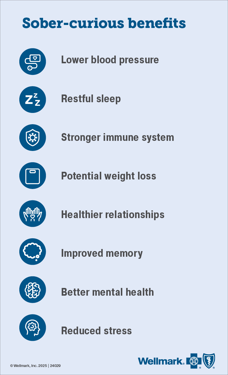 What does it mean to be sober-curious? | Blue blog | Wellmark